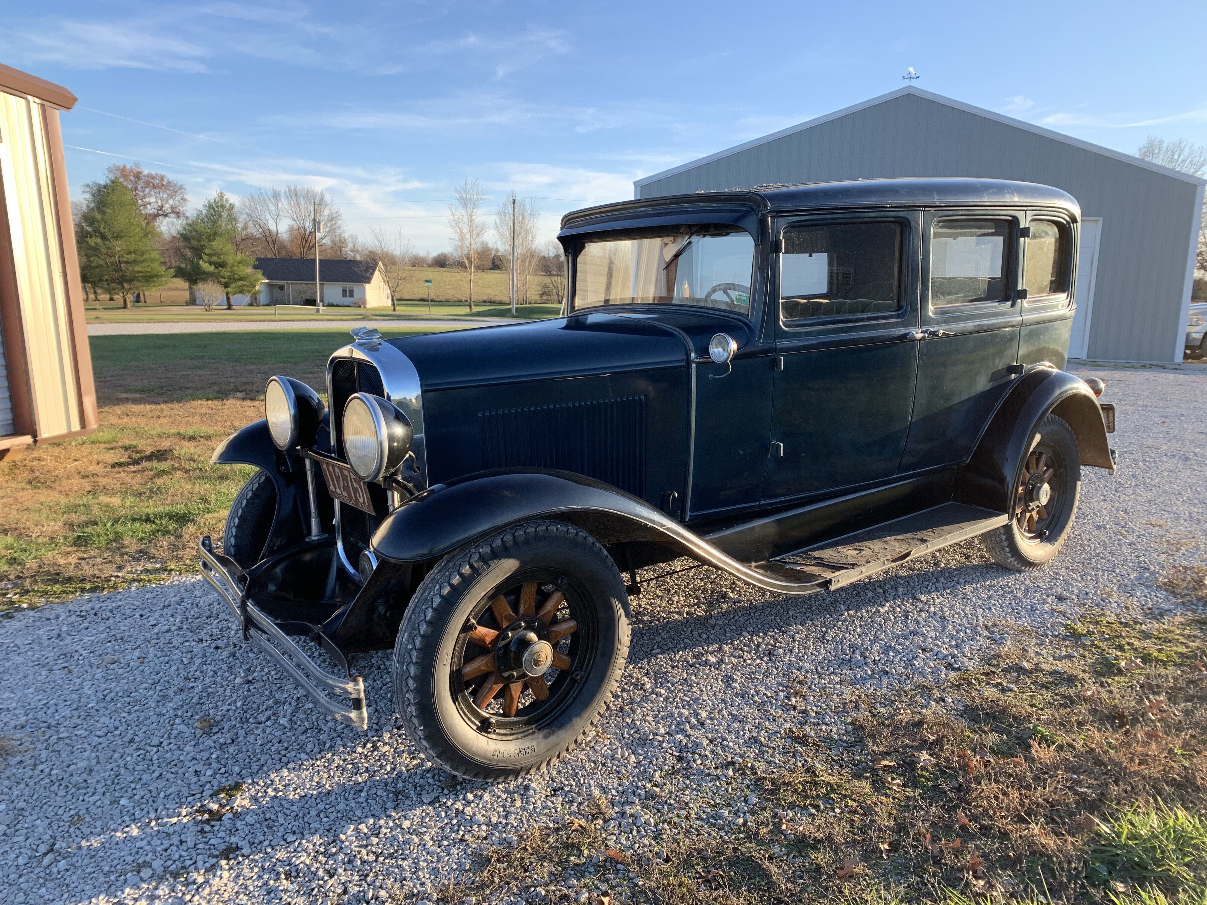 Sold - 1930 Marquette Model 37 Sedan in the Same Family for 40 Years ...