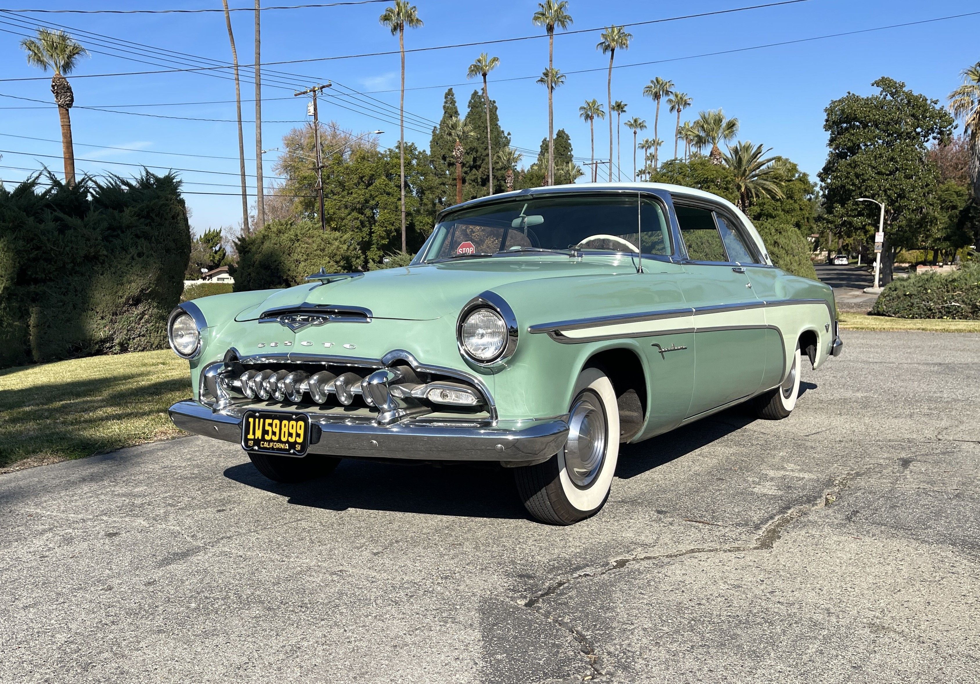 Sold - Forward Look Styling: 1955 DeSoto Firedome Special Coupe ...
