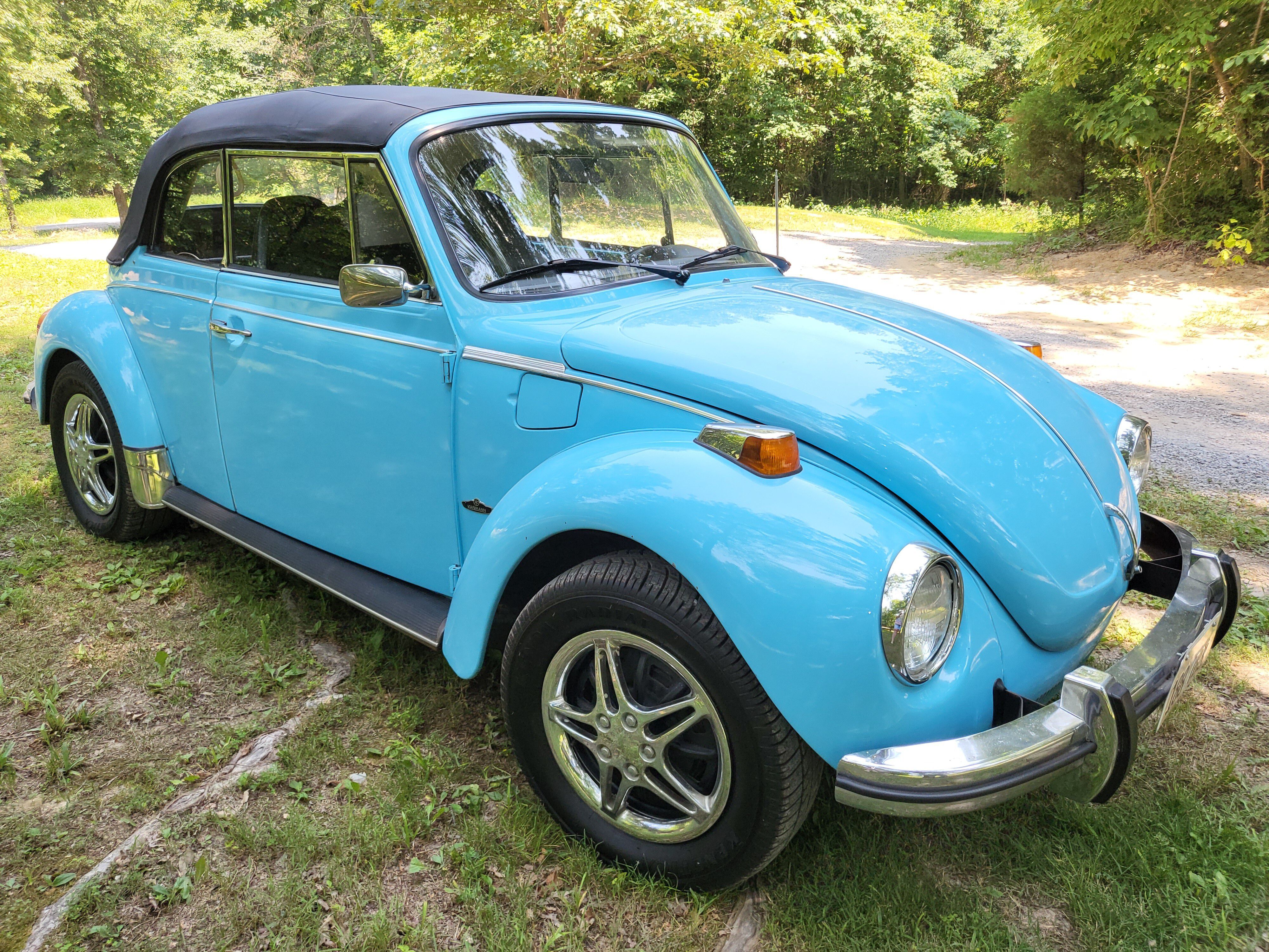 Sold - Air-Cooled Drop-Top: 1973 Volkswagen Super Beetle Convertible ...