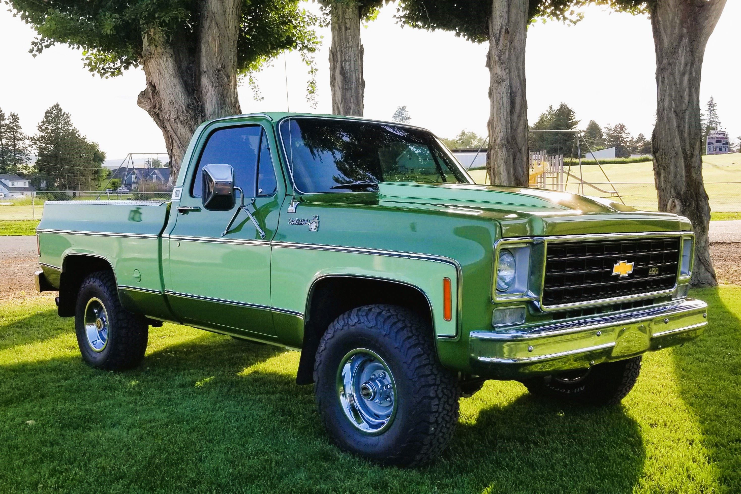 Sold - Customized 1976 Chevrolet K10 Scottsdale 4x4 Pickup - Hemmings.com