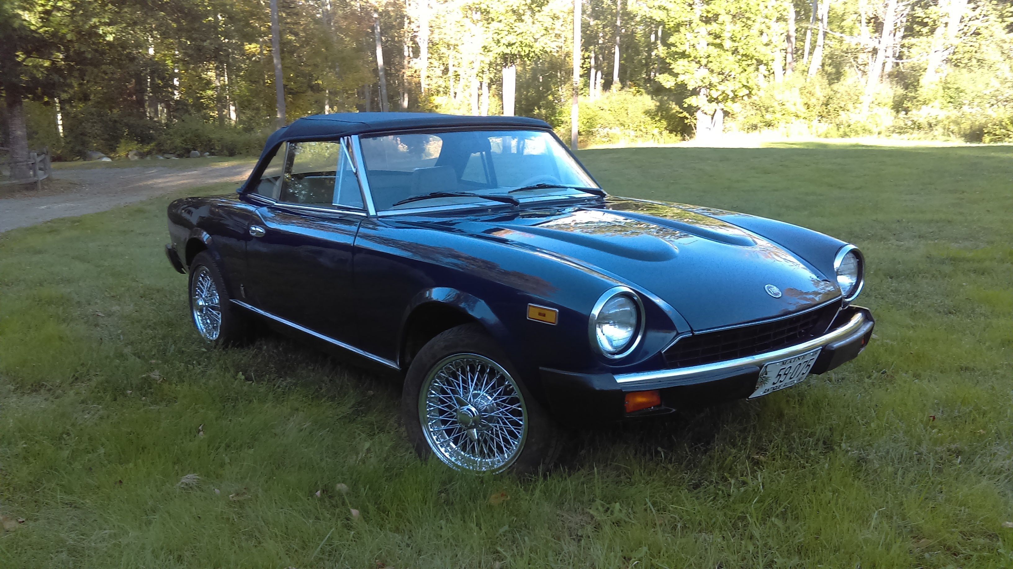 Restored Italian Roadster: 1982 Fiat 124 Spider - Hemmings.com