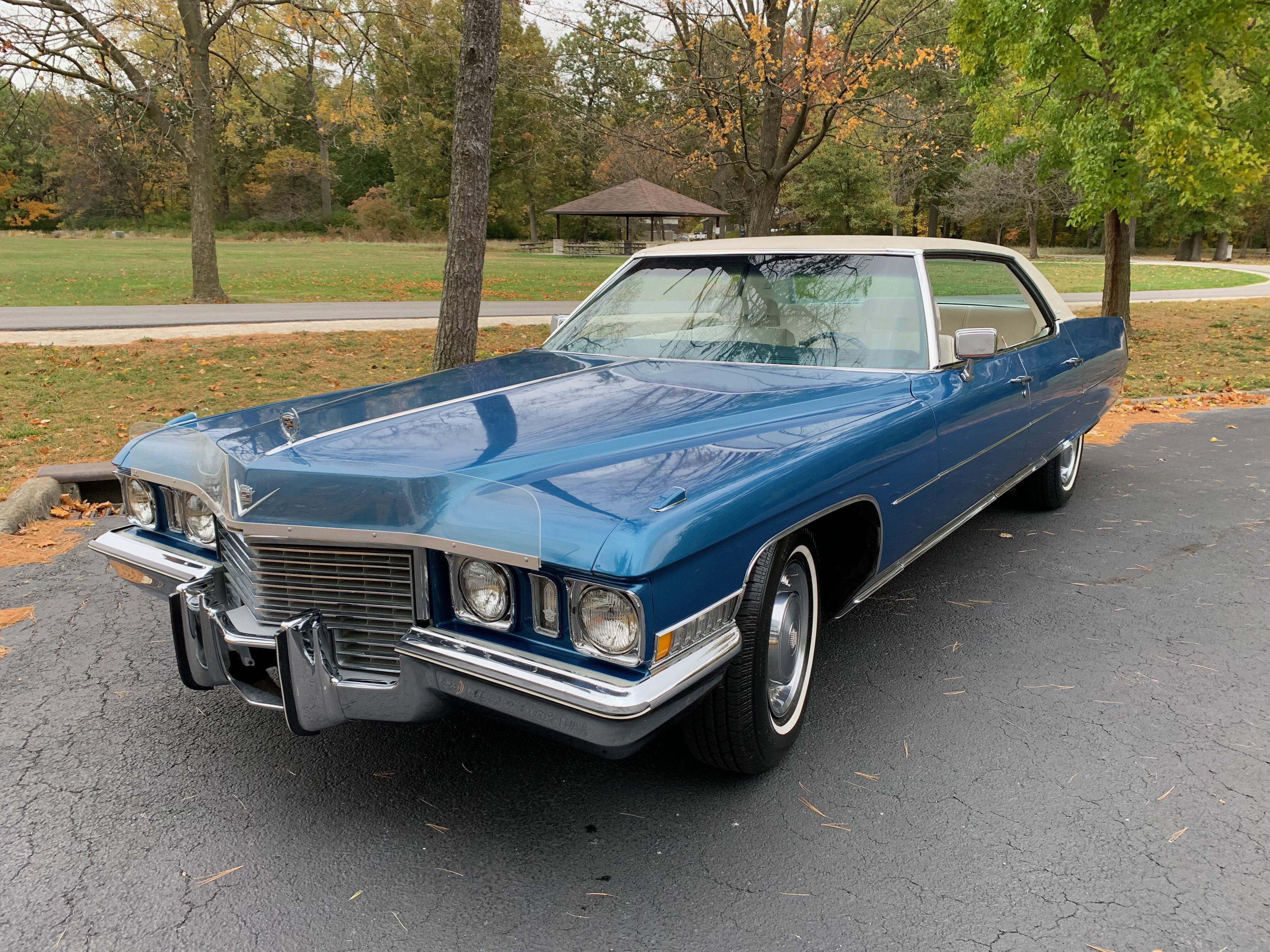 Sold - 18.5K-Mile American Luxury Icon: 1972 Cadillac Sedan de Ville ...