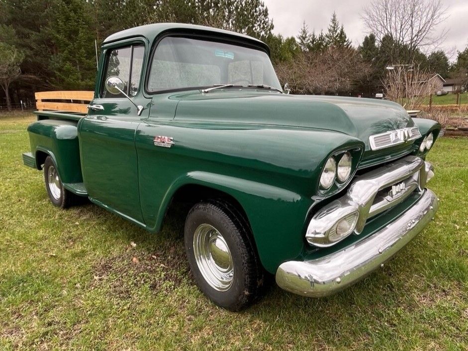 Sold - Restored 1959 GMC Series 100 Pickup With a Pontiac 347 V8 ...