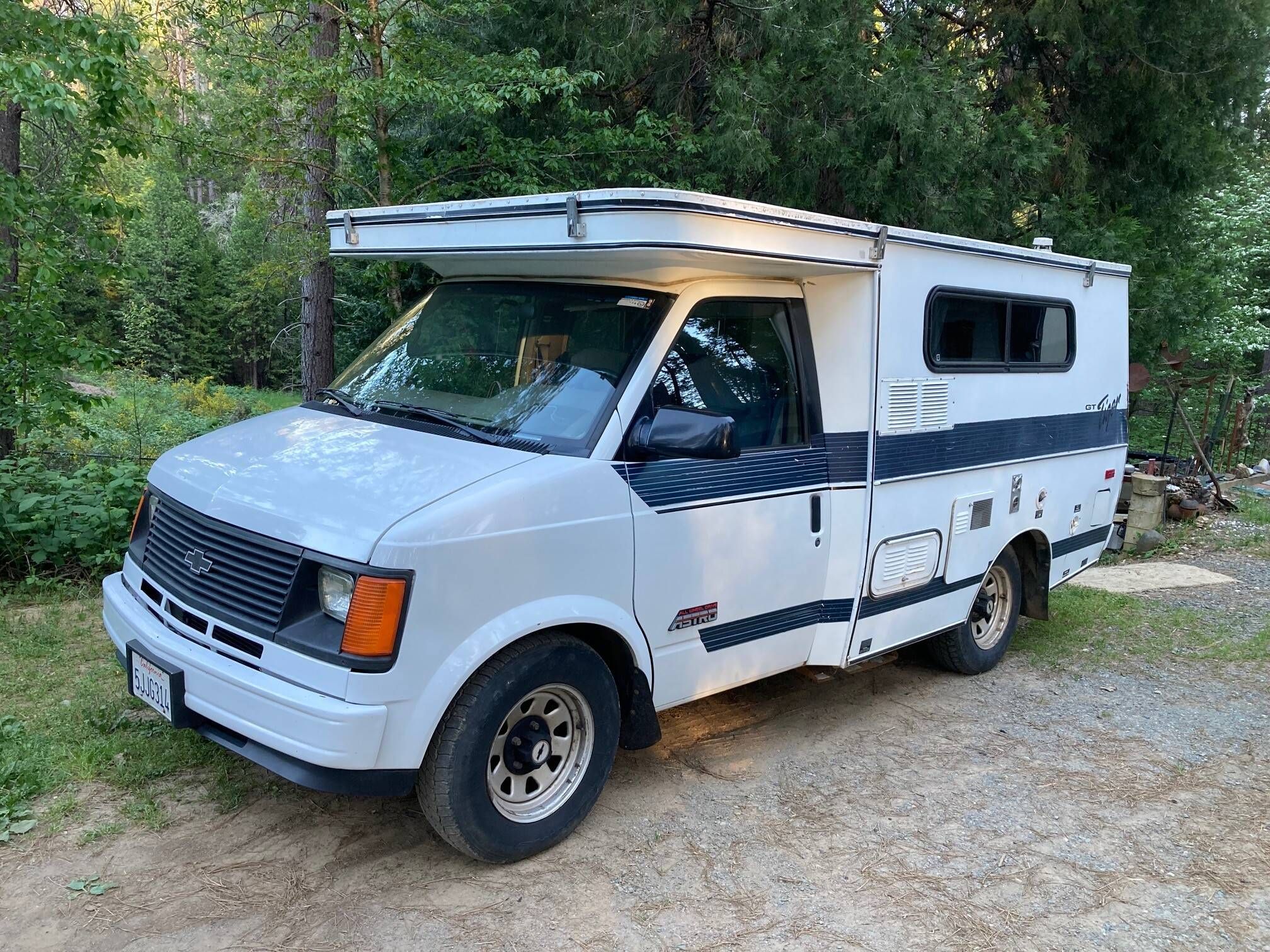 Sold - 1992 Chevrolet Astro AWD Provan GT Tiger Camper - Hemmings.com