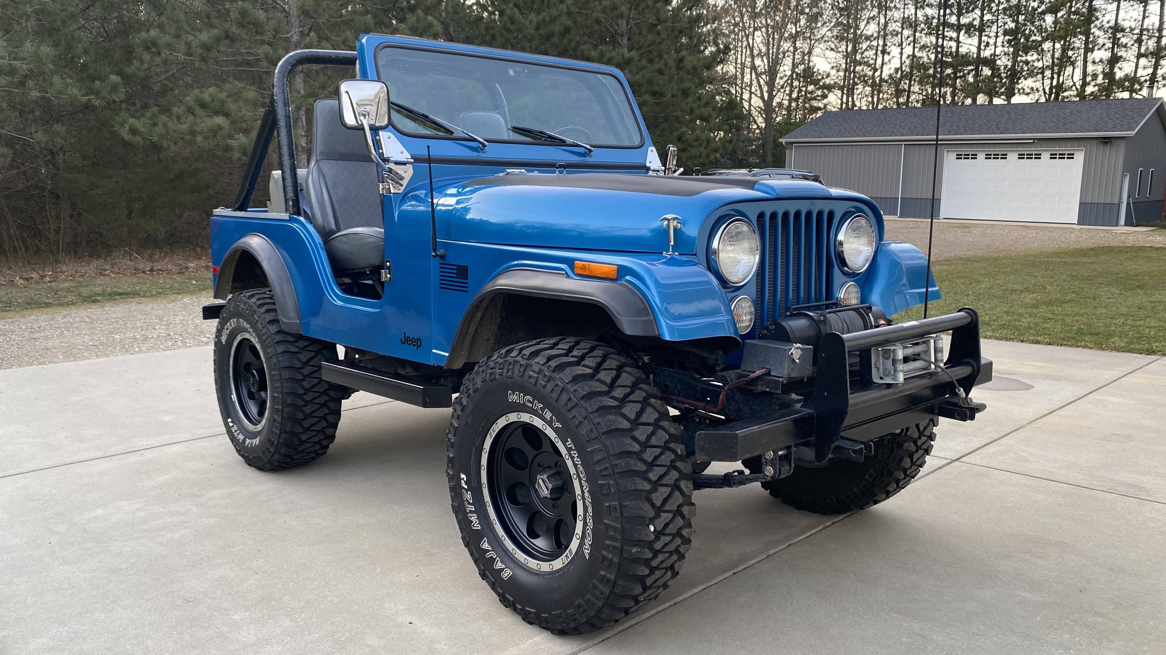 Sold - 1979 Jeep CJ5 4x4 With a Chevy 350 V8 and Off-Road Mods ...