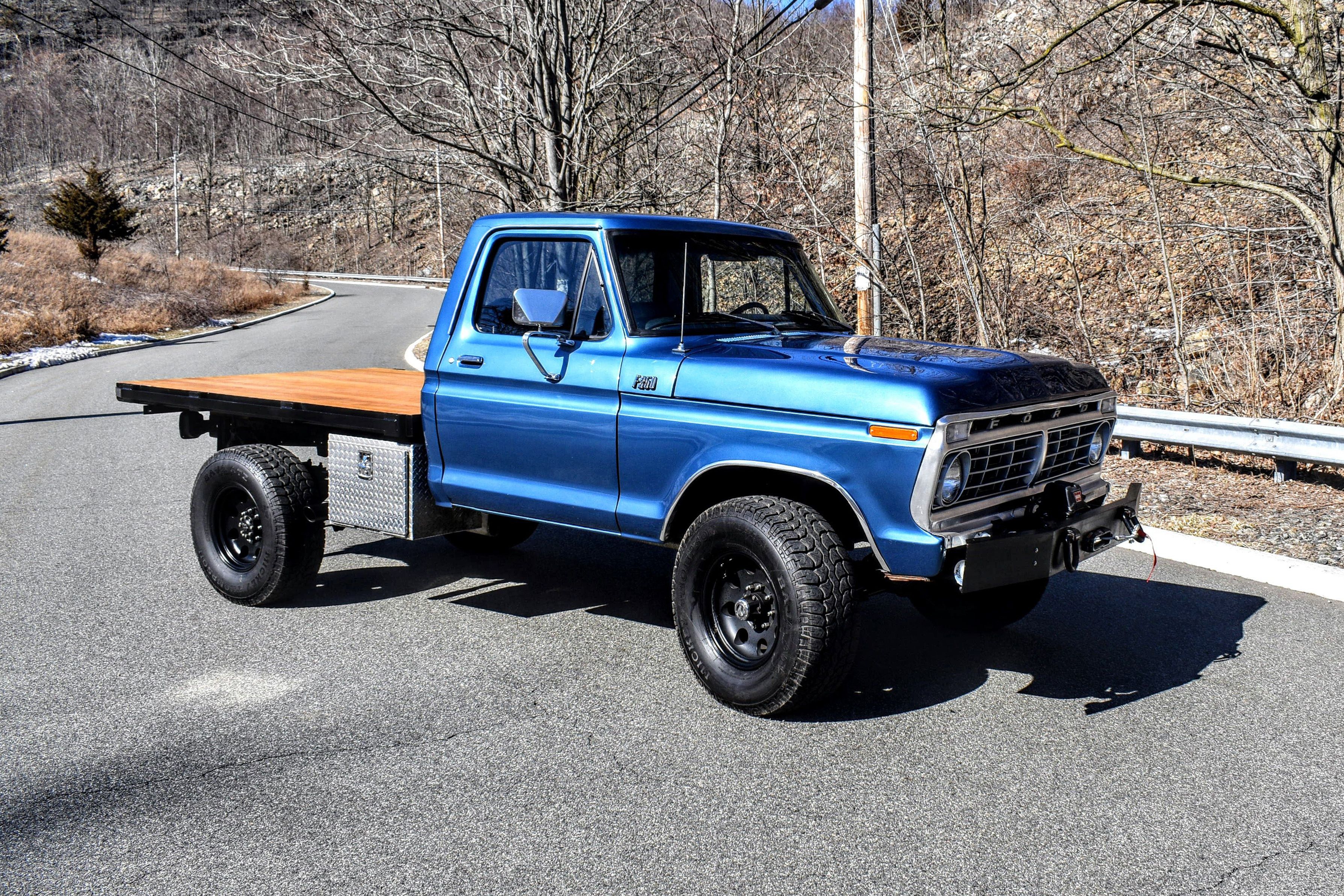 Sold - Rugged, Rebuilt and Updated 1973 Ford F-250 4x4 High Boy ...
