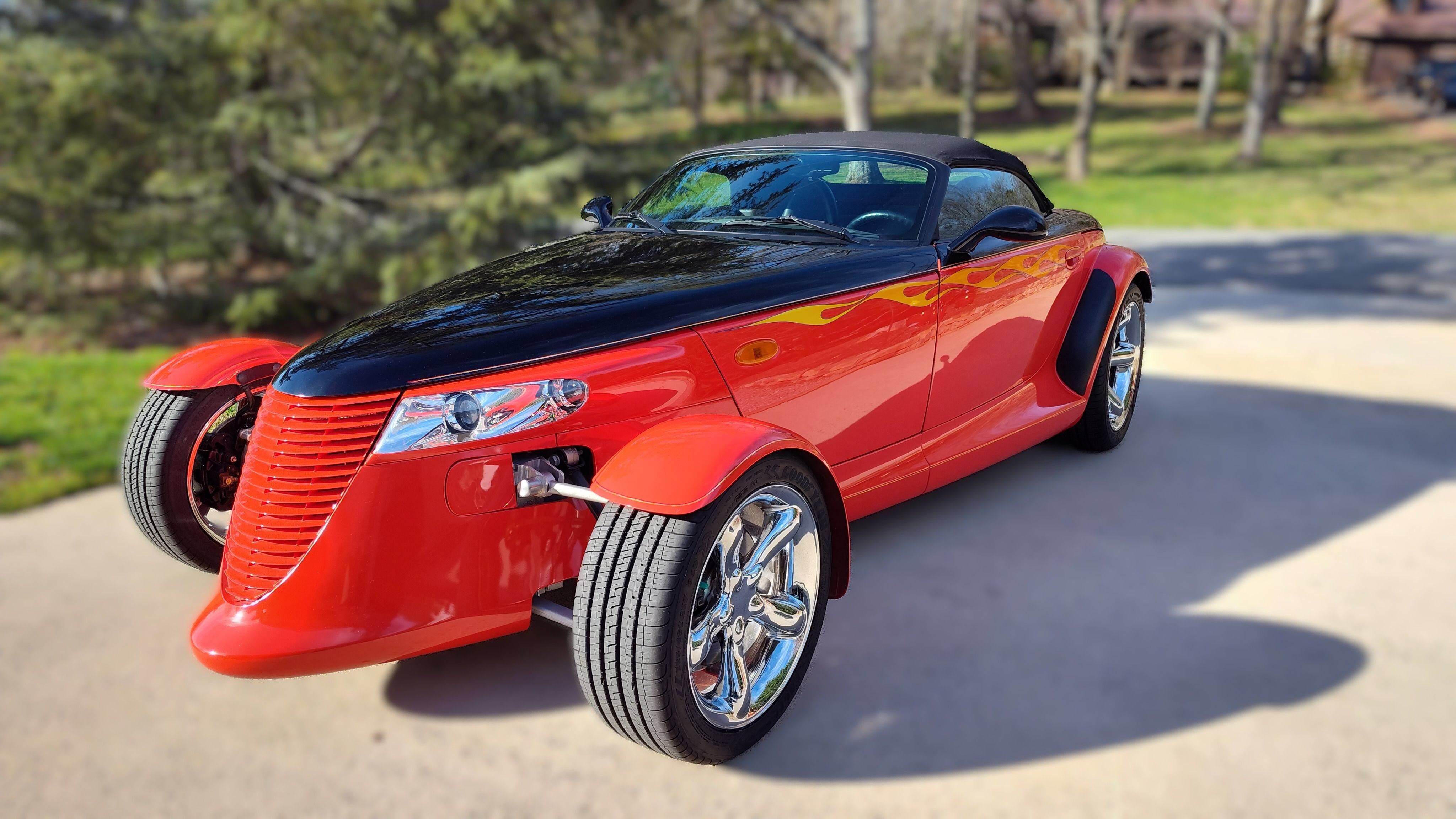 Sold - Low-Mile, Custom-Painted 1999 Plymouth Prowler With ...