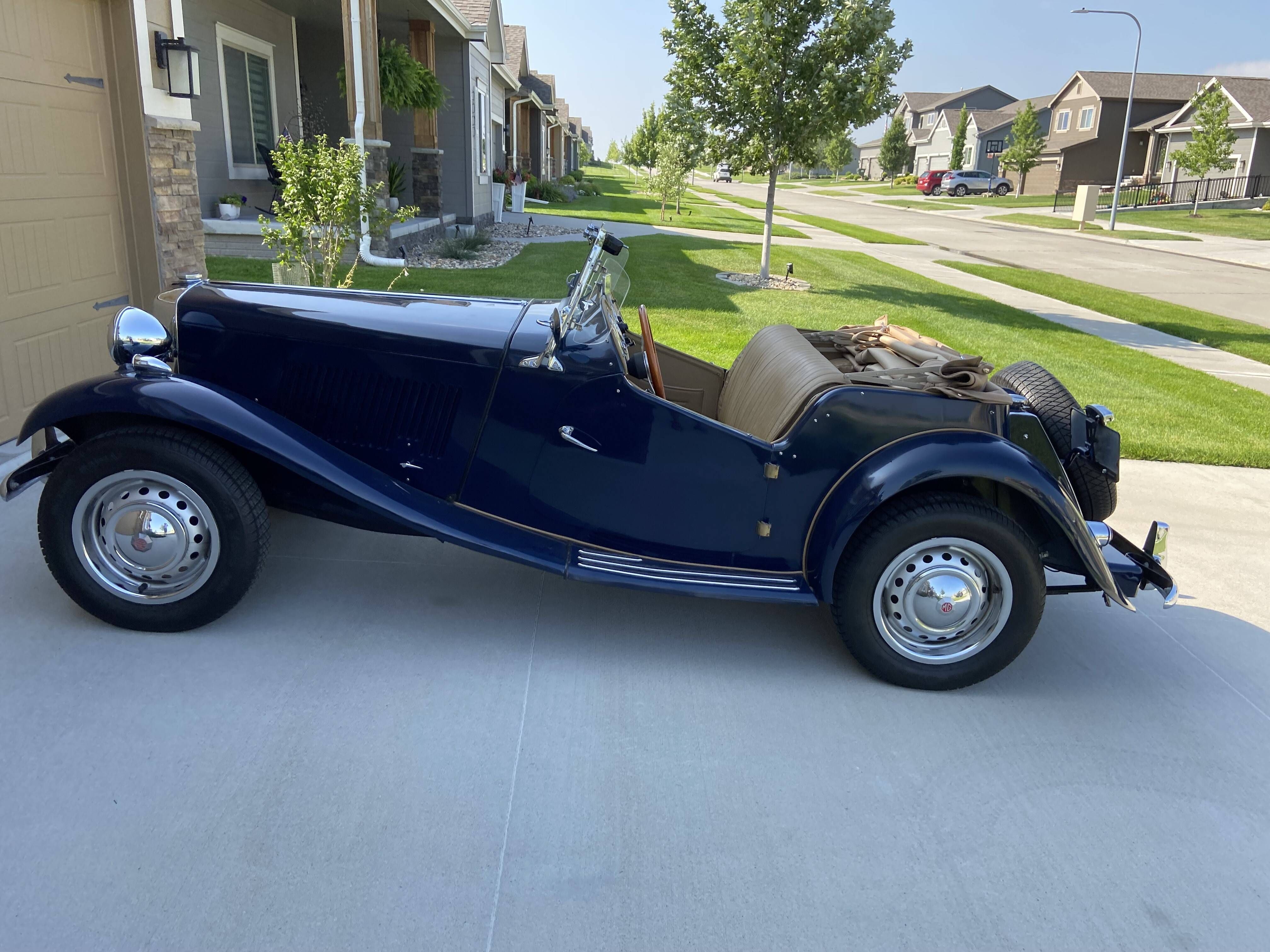 Sold - Restored and Upgraded 1950 MG TD Convertible - Hemmings.com