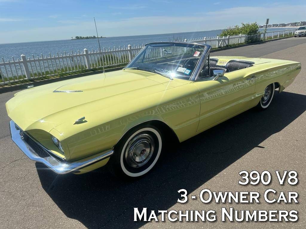 1966 Ford Thunderbird Convertible - Numbers Matching 390 V8 - Hemmings.com