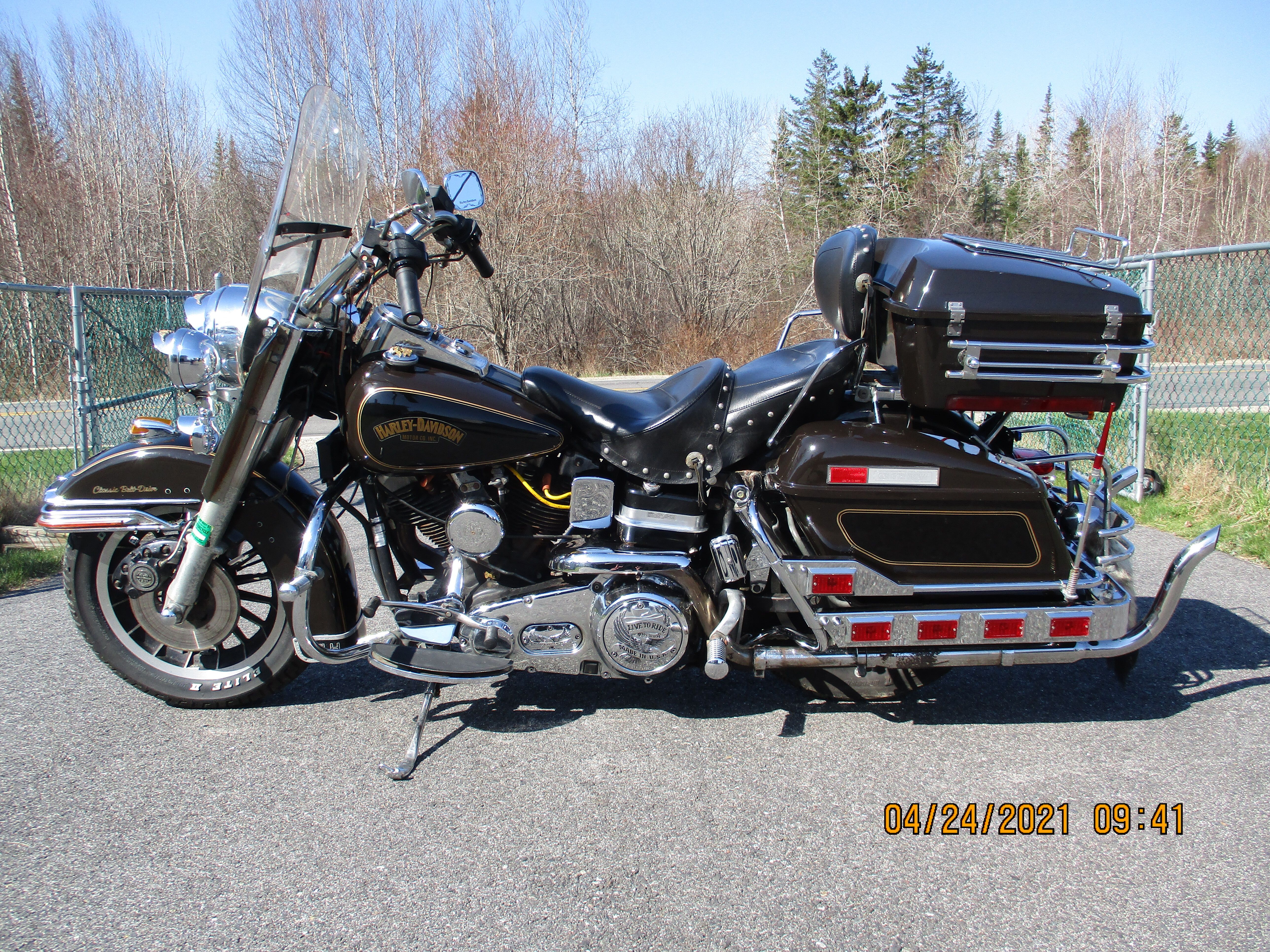 Sold - One-Owner 1982 Harley-Davidson FLH Classic Full Dresser ...