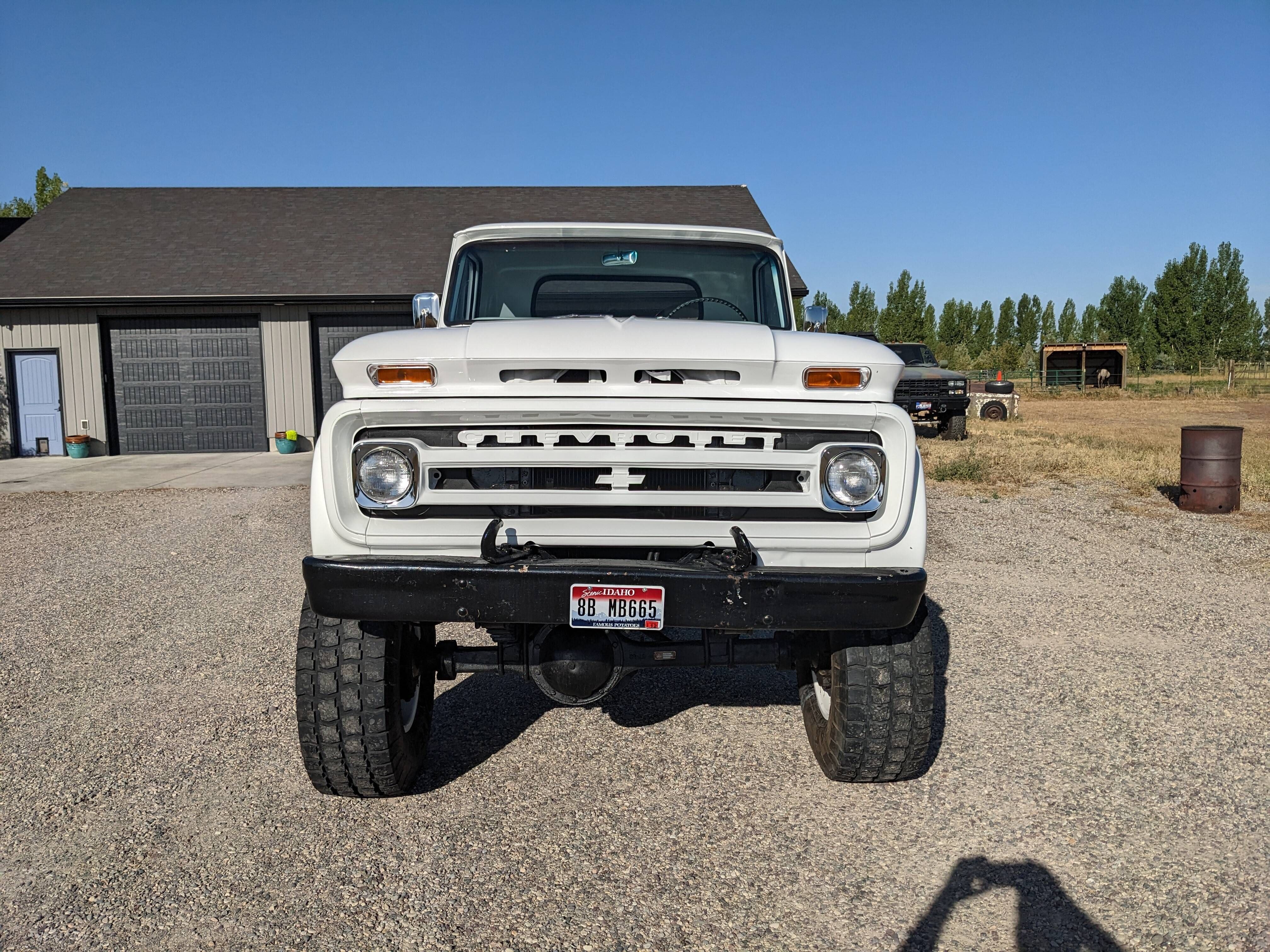 Sold - No-Reserve 1965 Chevrolet C60 Cab and Frame With Napco 4x4 ...