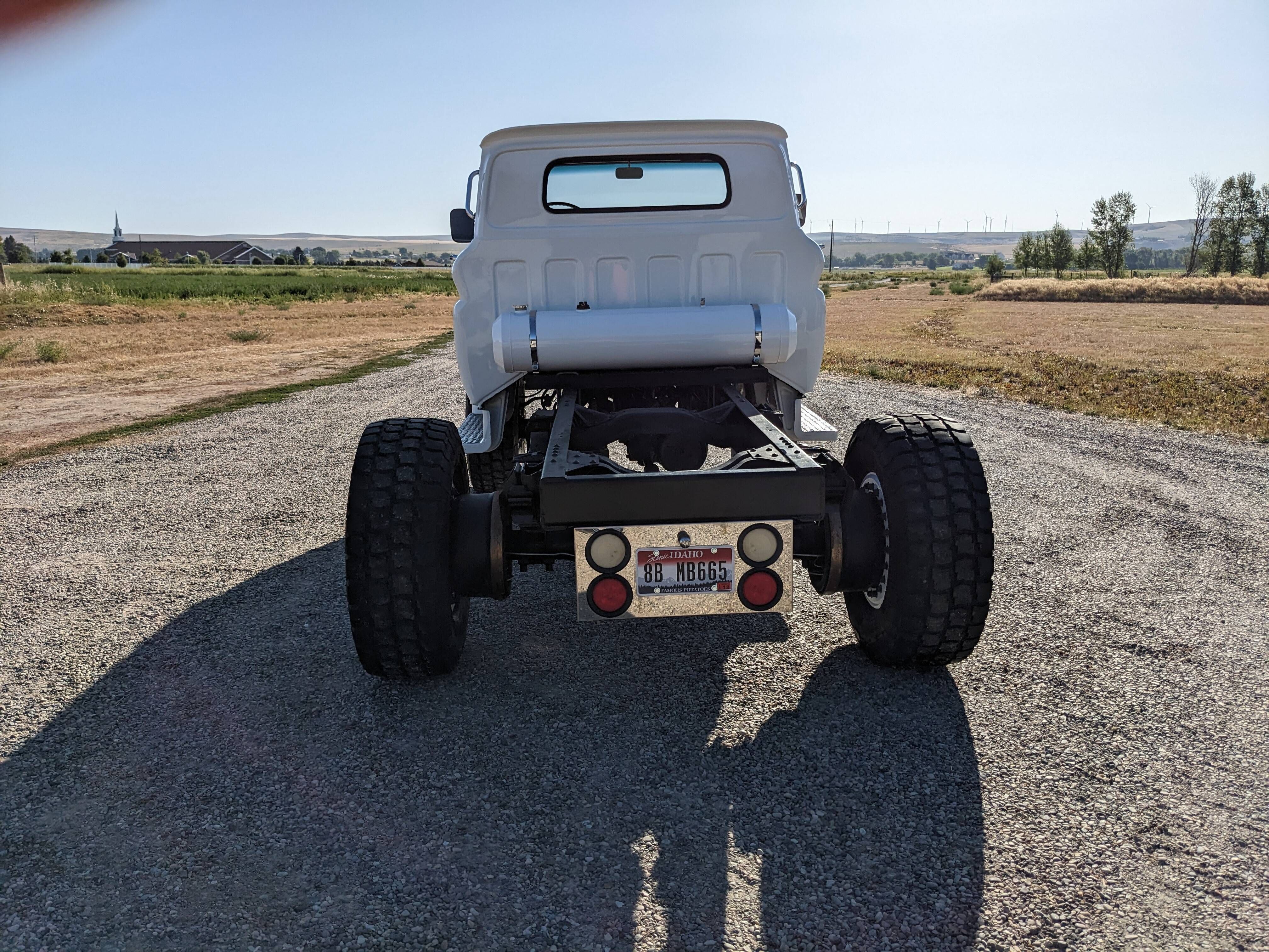 Sold - No-Reserve 1965 Chevrolet C60 Cab and Frame With Napco 4x4 ...