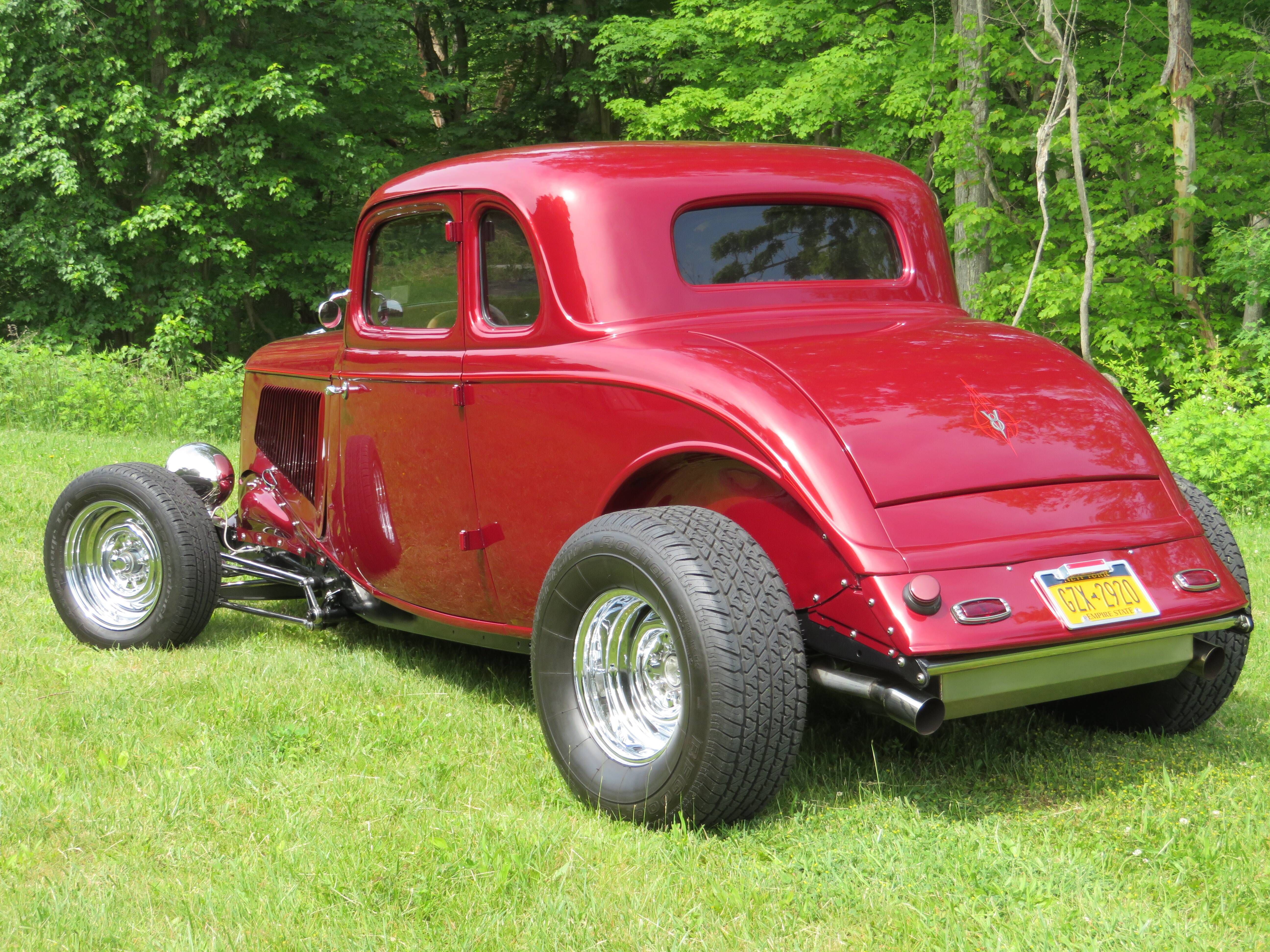 1933 Ford Five-Window Coupe Street Rod With a Chevy 350 V8 - Hemmings.com