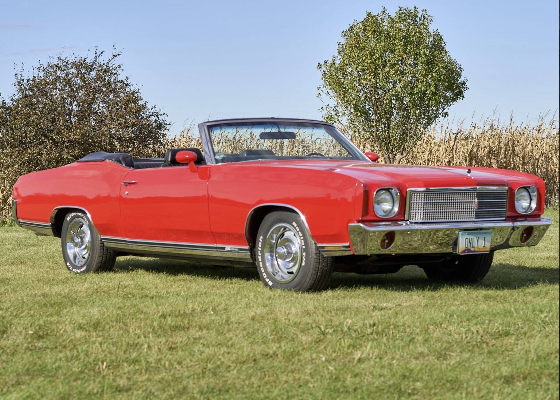 Sold - Custom Drop-Top: 1970 Chevrolet Monte Carlo Convertible ...