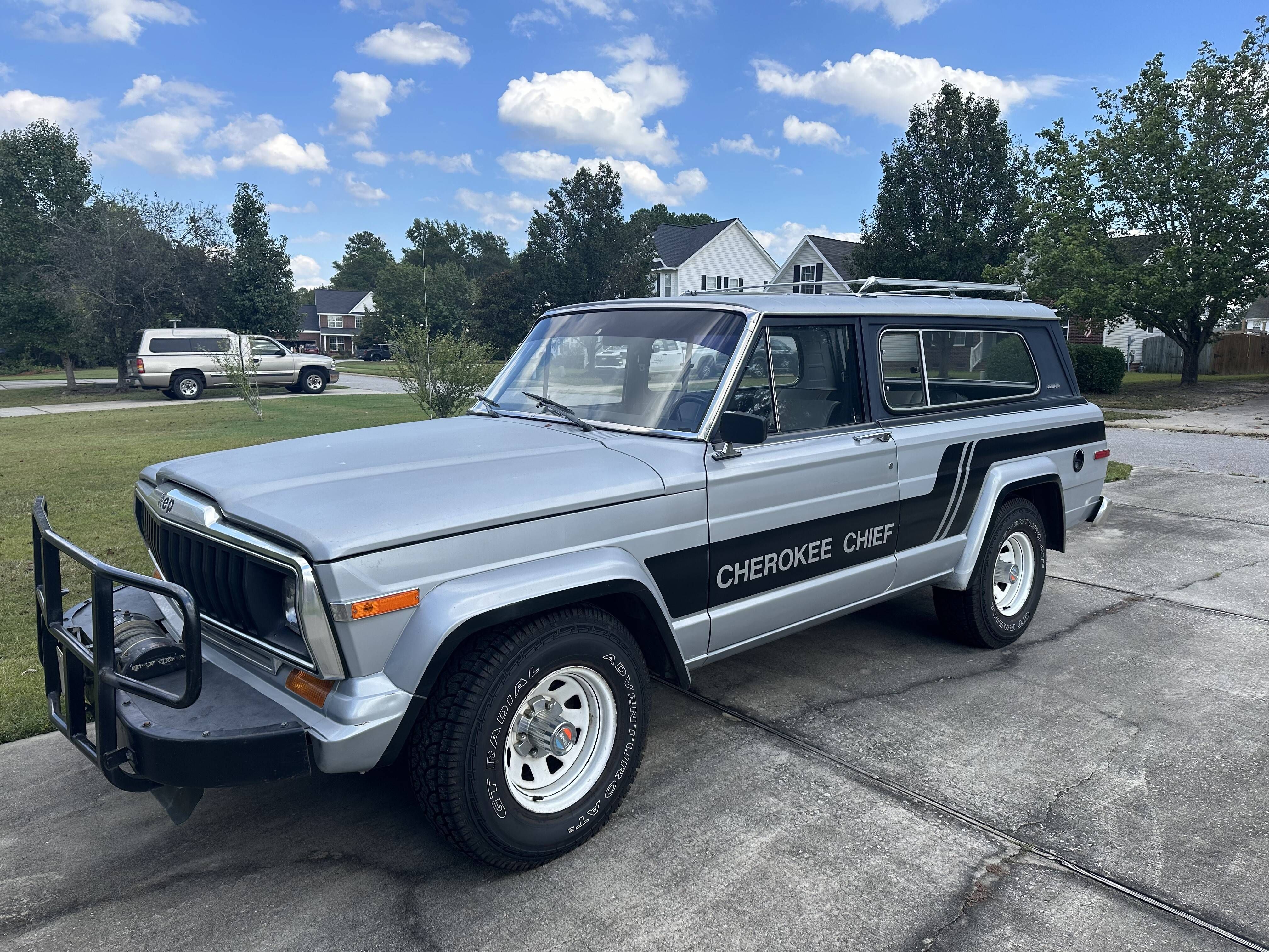 Sold - Final-Year SJ: 1983 Jeep Cherokee Chief 4x4 - Hemmings.com
