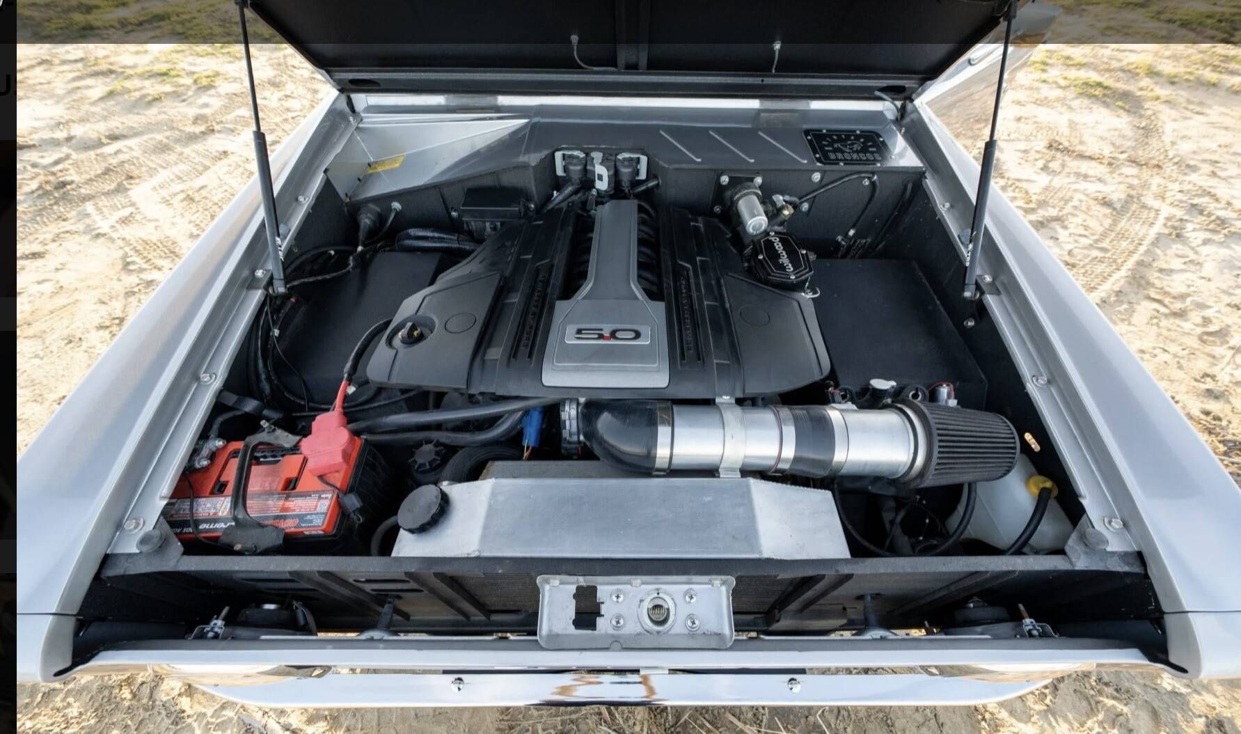 Sold - 1966 Ford Bronco 4x4 Restomod With a Third-Gen Coyote V8 ...