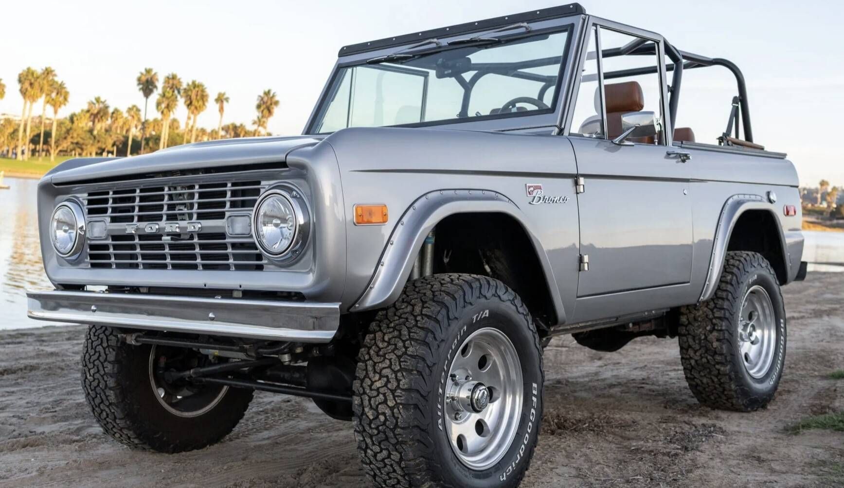 Sold - 1966 Ford Bronco 4x4 Restomod With a Third-Gen Coyote V8 ...