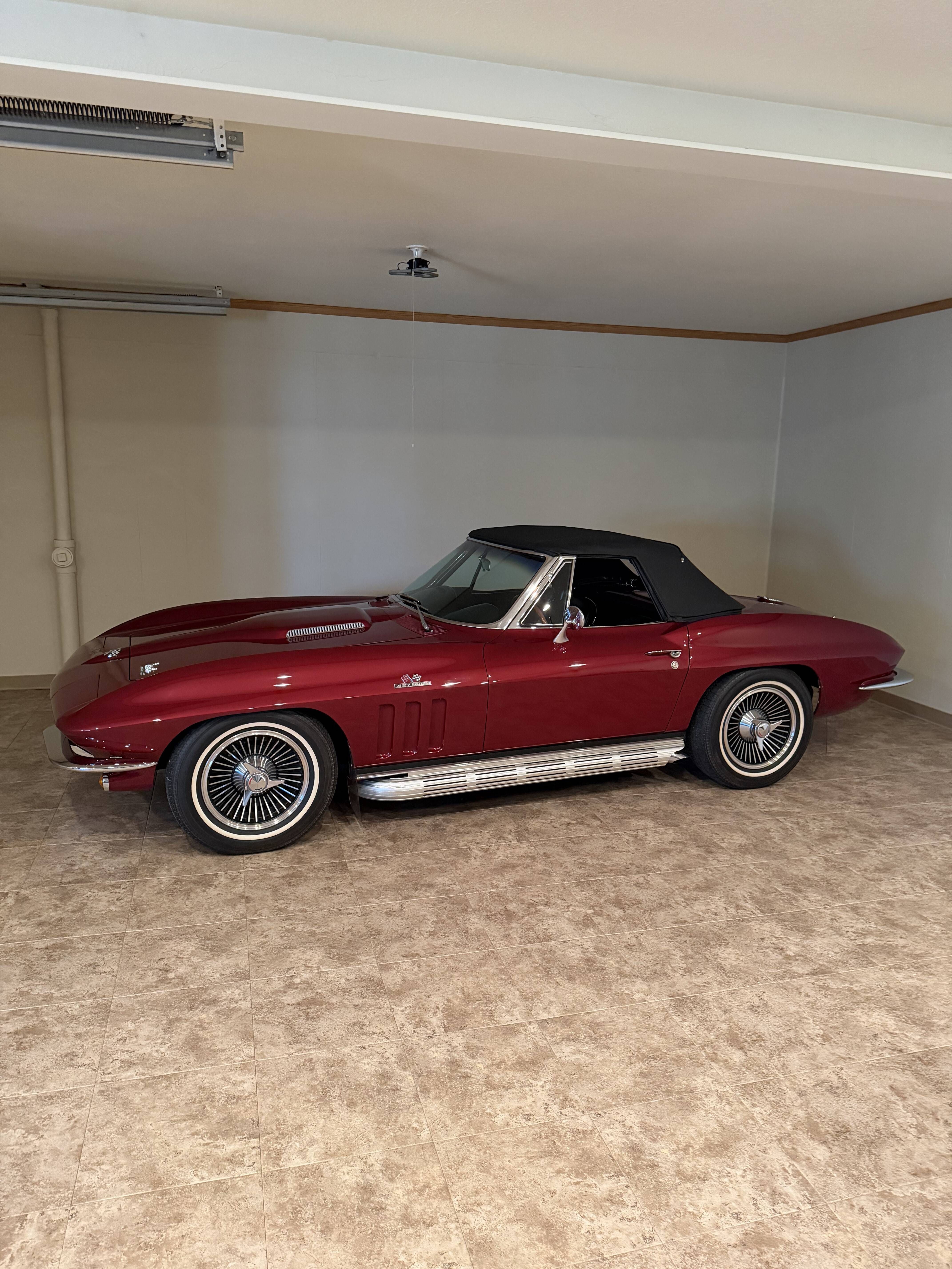 Numbers Matching 1966 Chevrolet Corvette Convertible 427 4-Speed ...