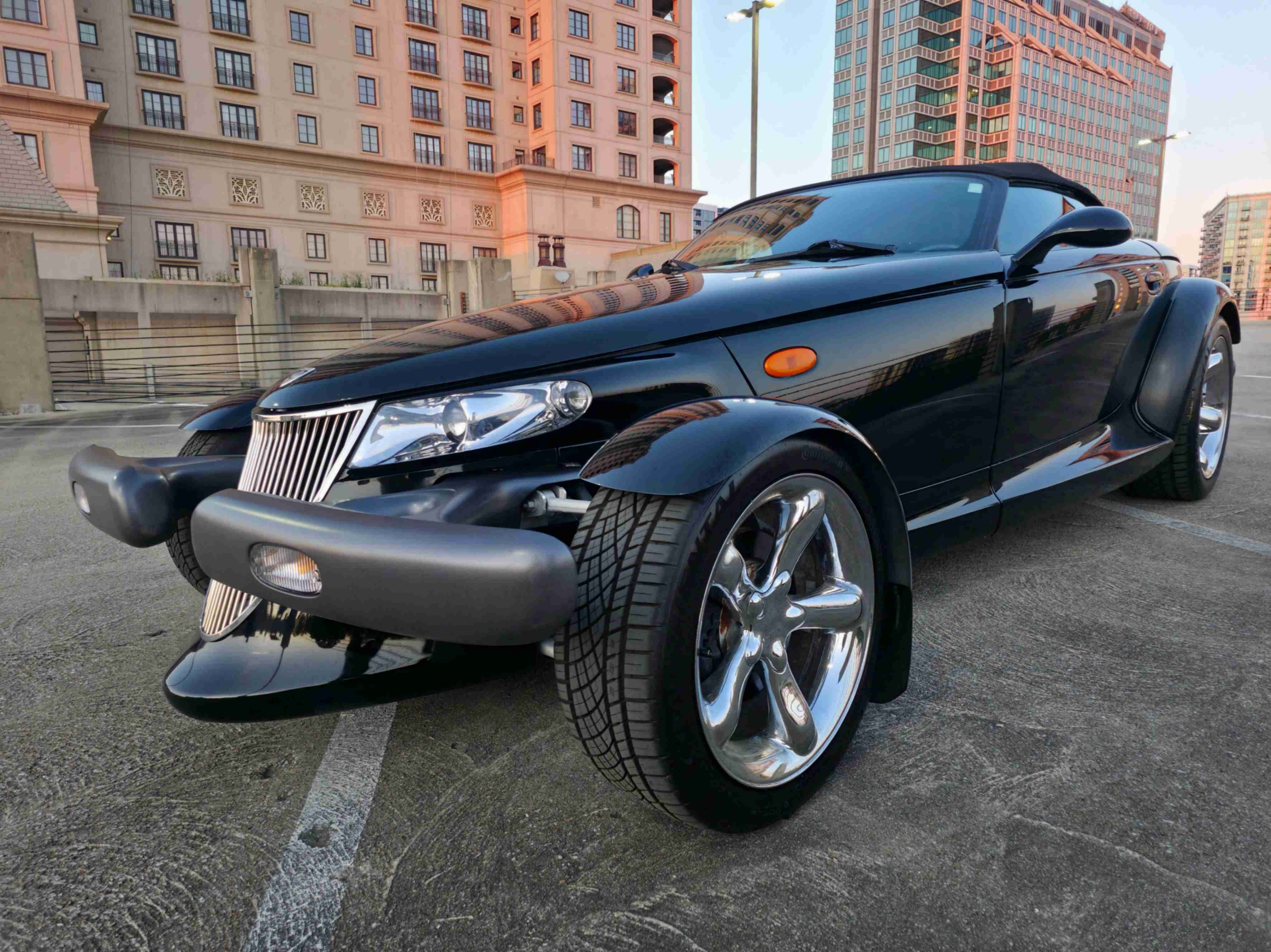 Low-Mile Black 1999 Plymouth Prowler Convertible - Hemmings.com