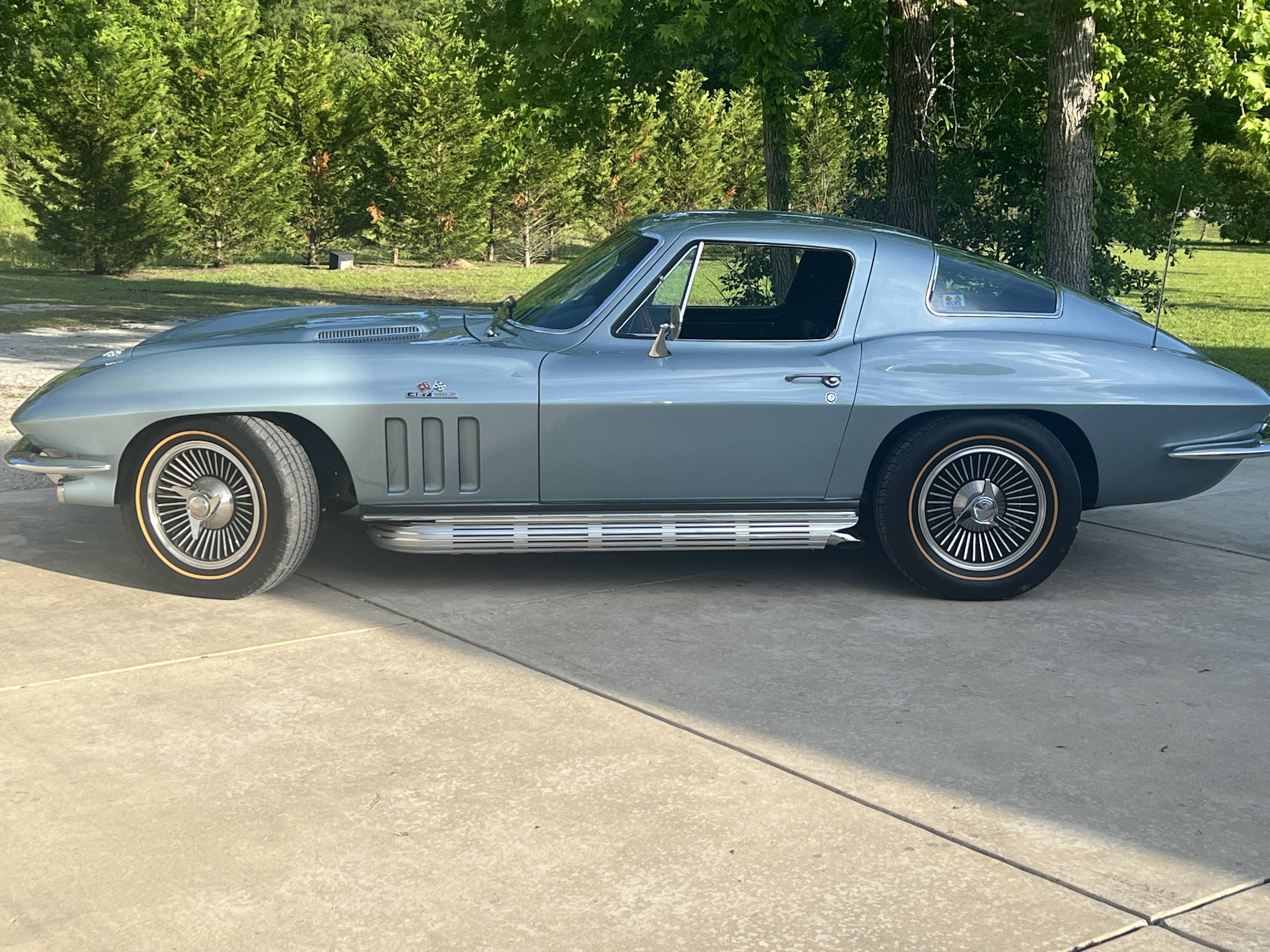 Restored Numbers Matching 427/425-hp 1966 Corvette Sting Ray in ...