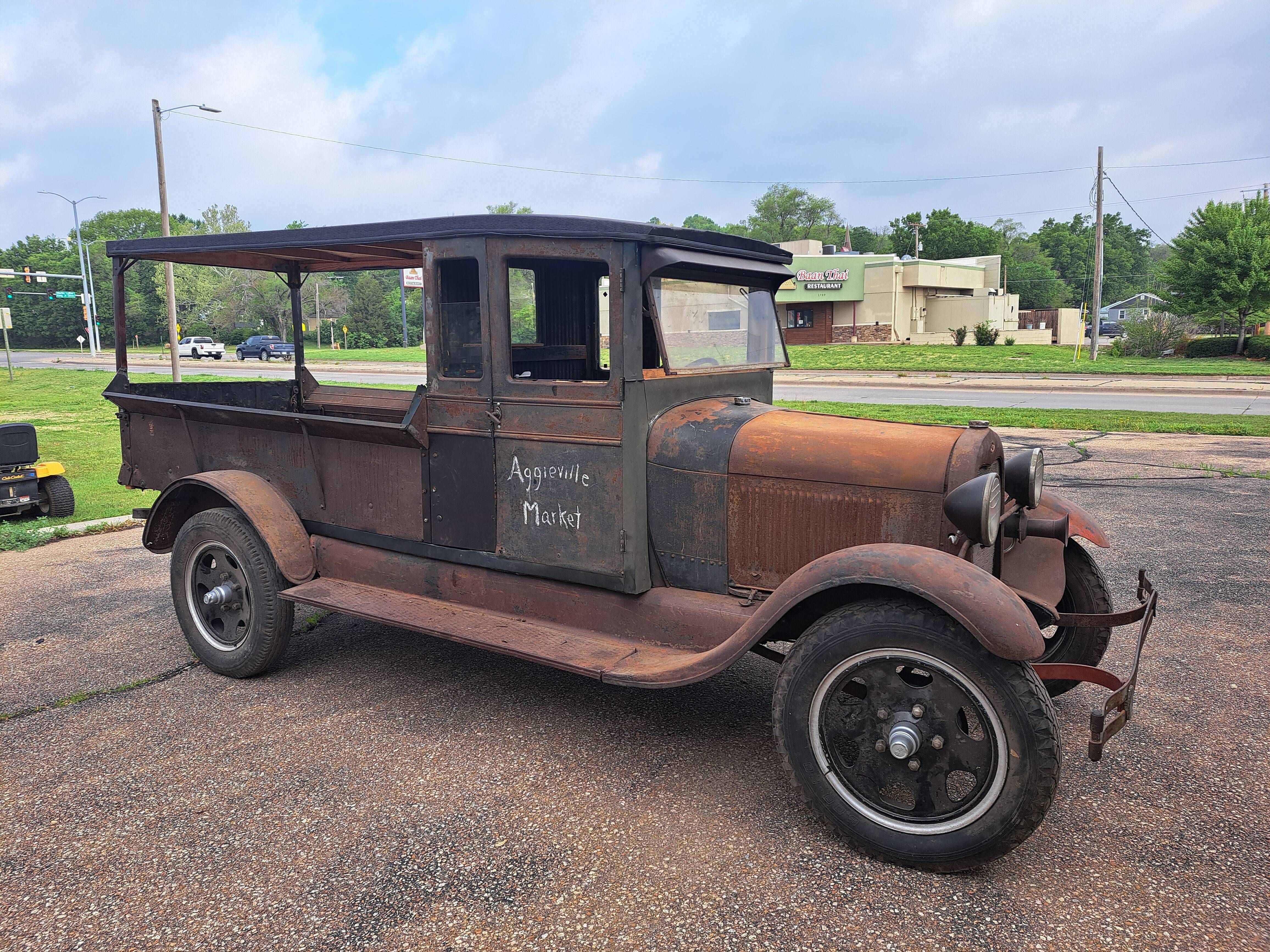 Mostly Original 1929 Ford Model AA Martin Parry Canopy Express ...