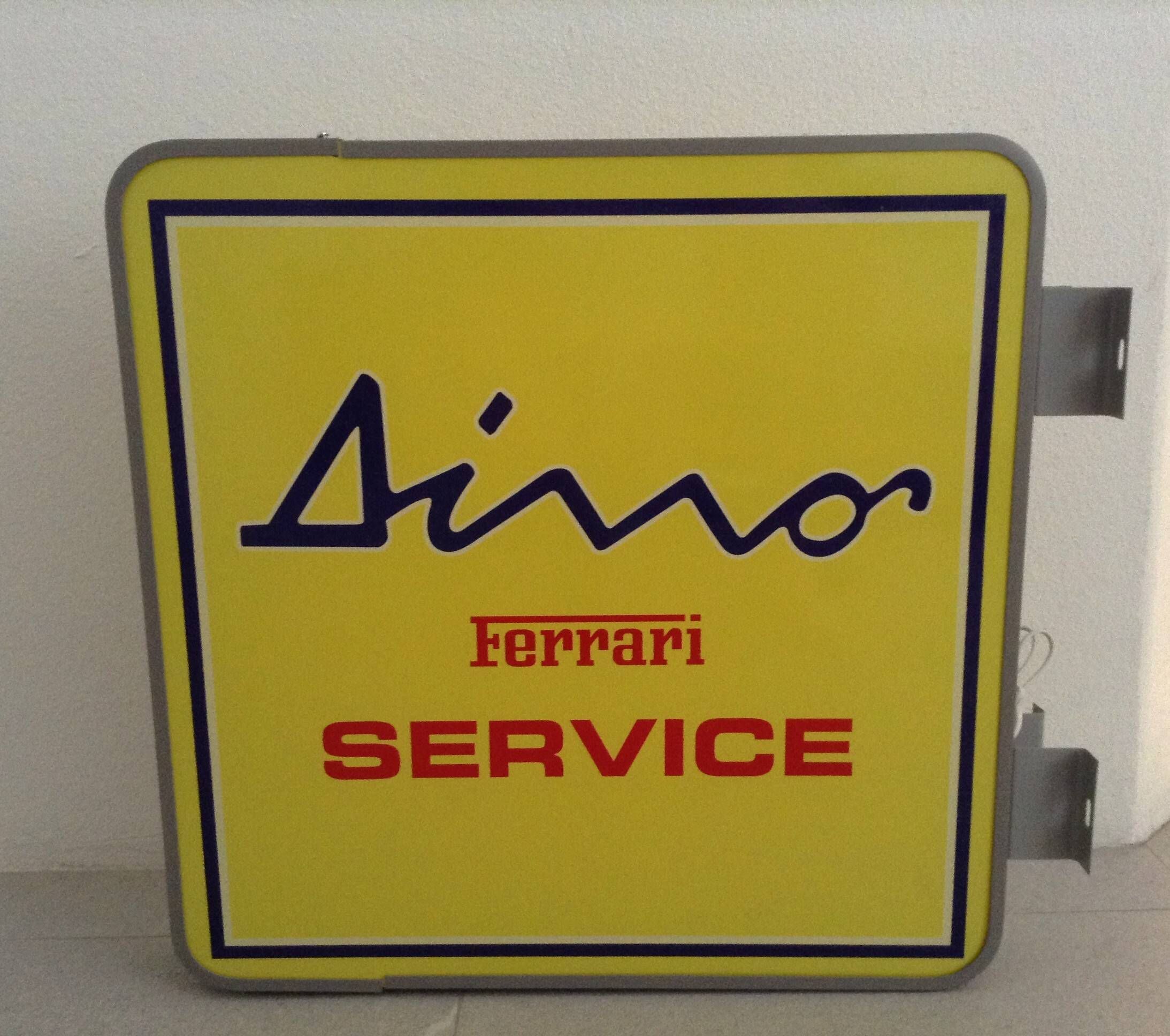 Sold - 1970 Ferrari Dino Service Lighted Sign - Hemmings.com