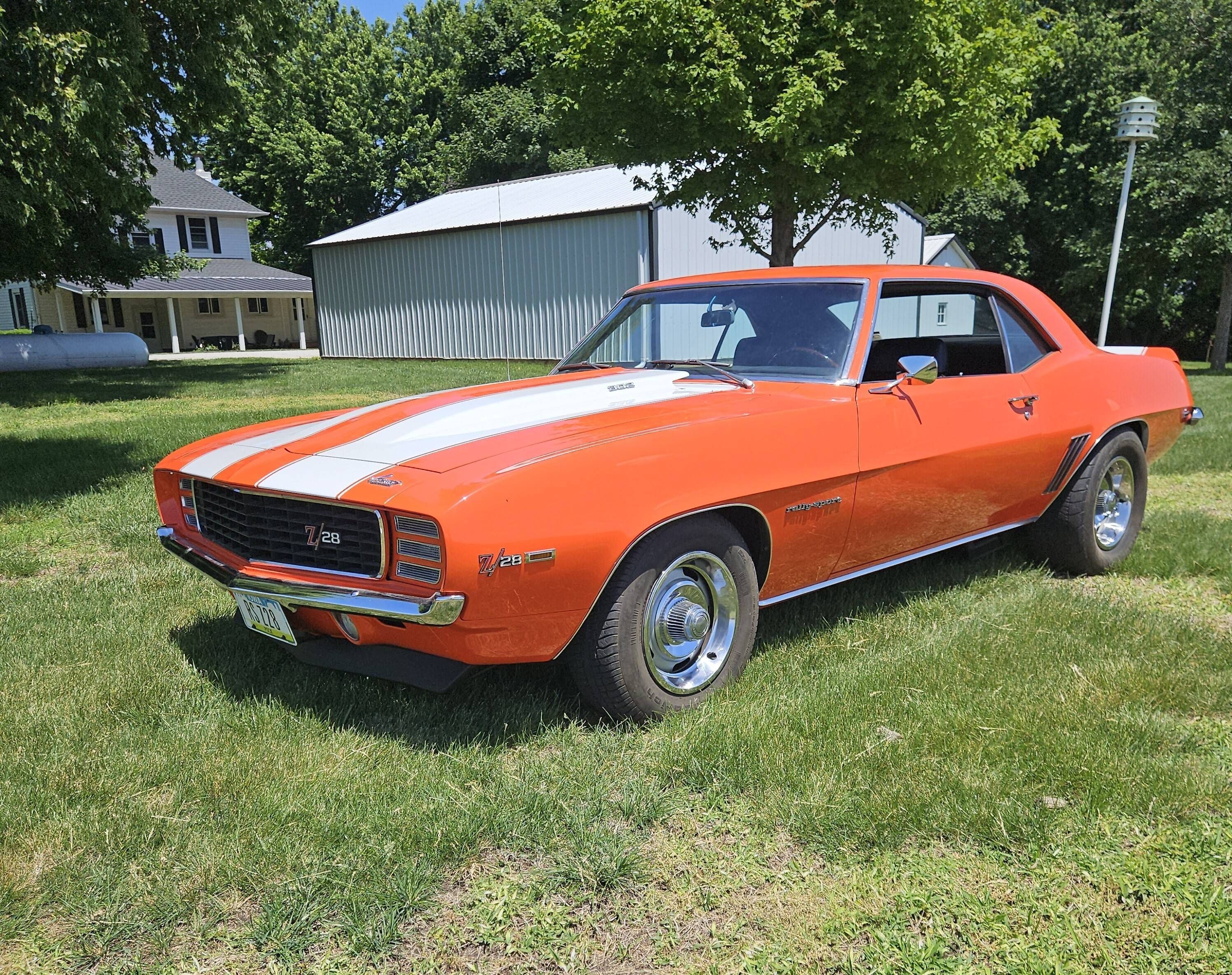 Sold - 1969 Chevrolet Camaro RS Z/28 With a Big Block 454 and ...