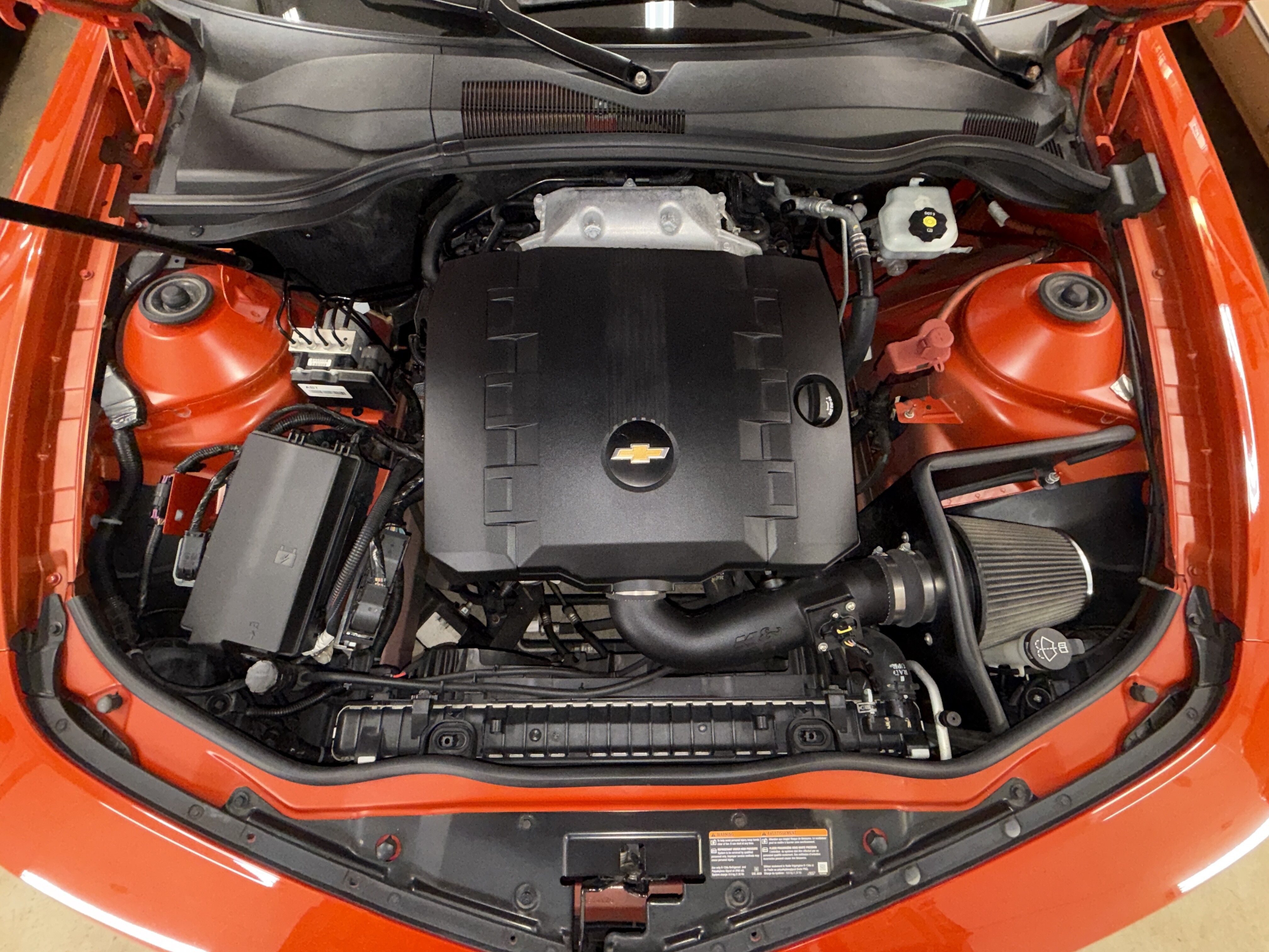 First-Year Fifth Gen: 2010 Chevrolet Camaro RS in Inferno Orange ...