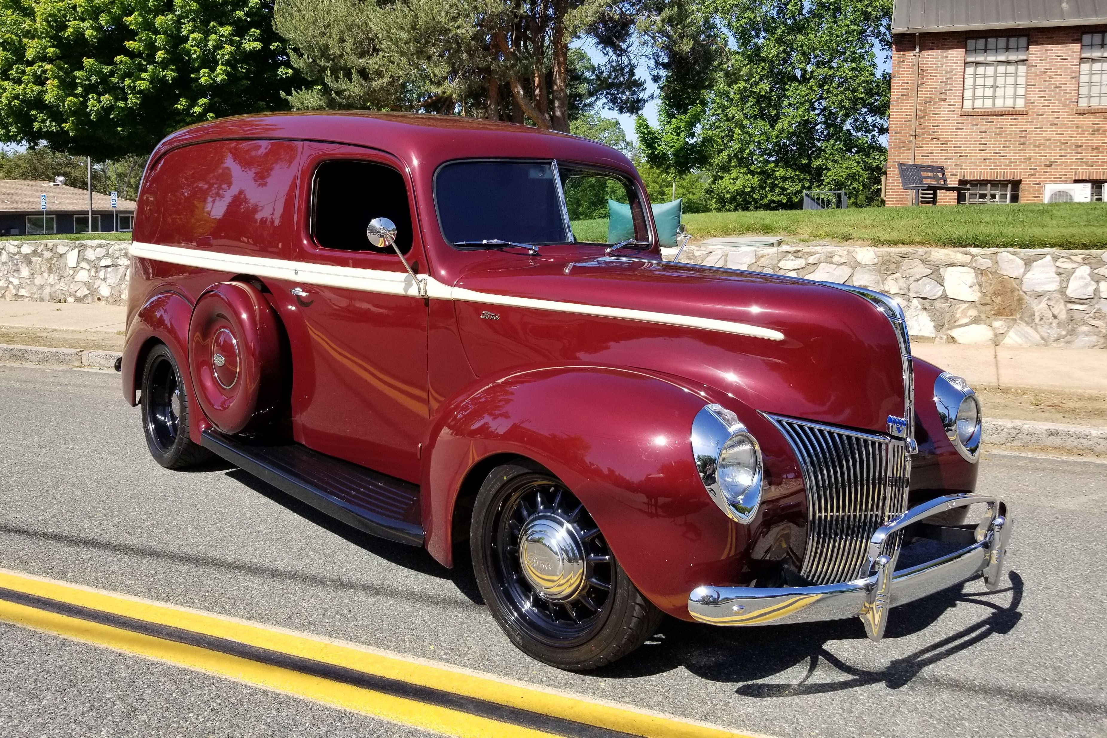 Sold - Classic Hot-Rodded 1940 Ford Panel Delivery Truck with a ...