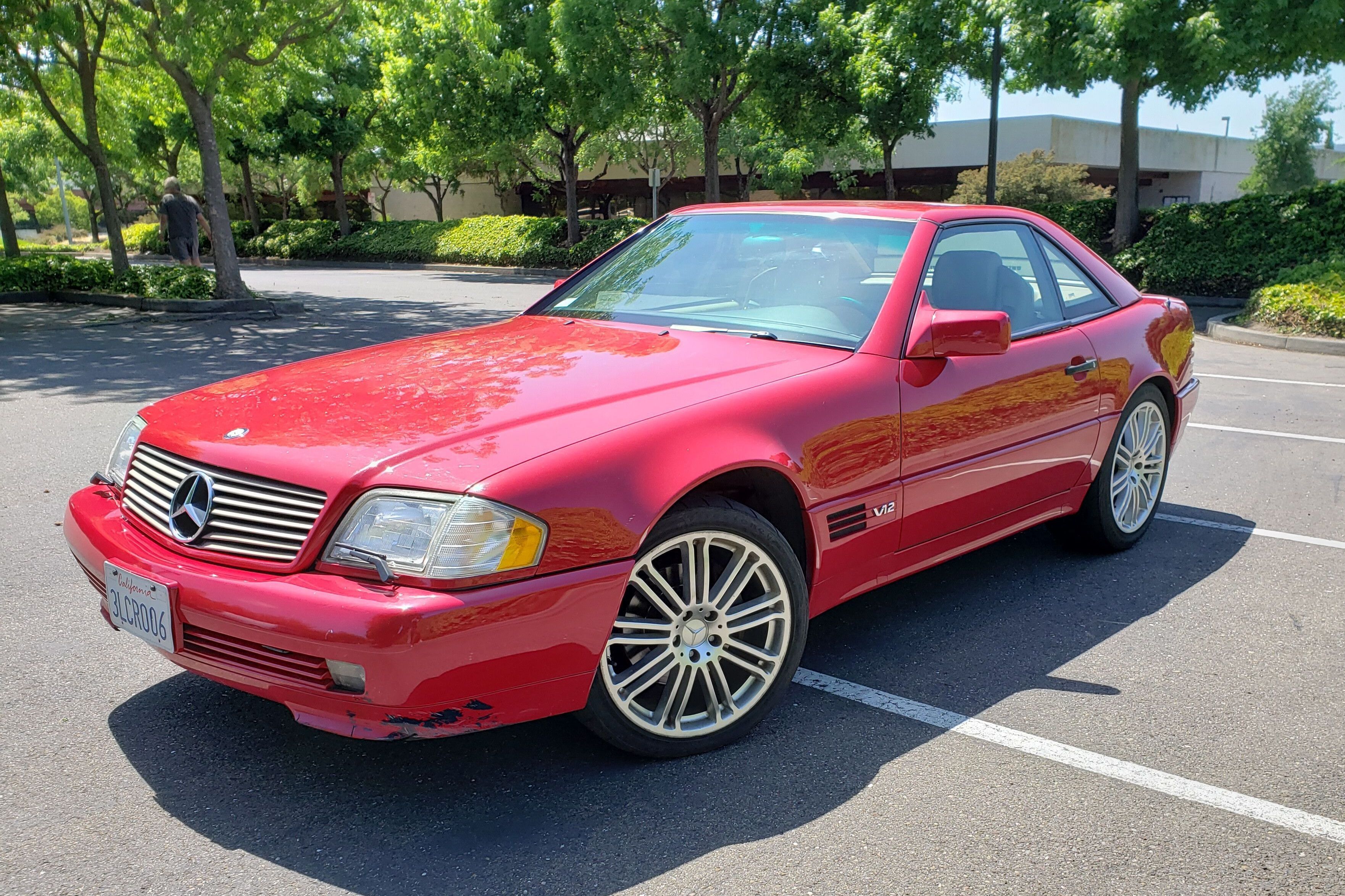 Sold - Flagship V-12-Powered Roadster: 1995 Mercedes-Benz SL600 ...